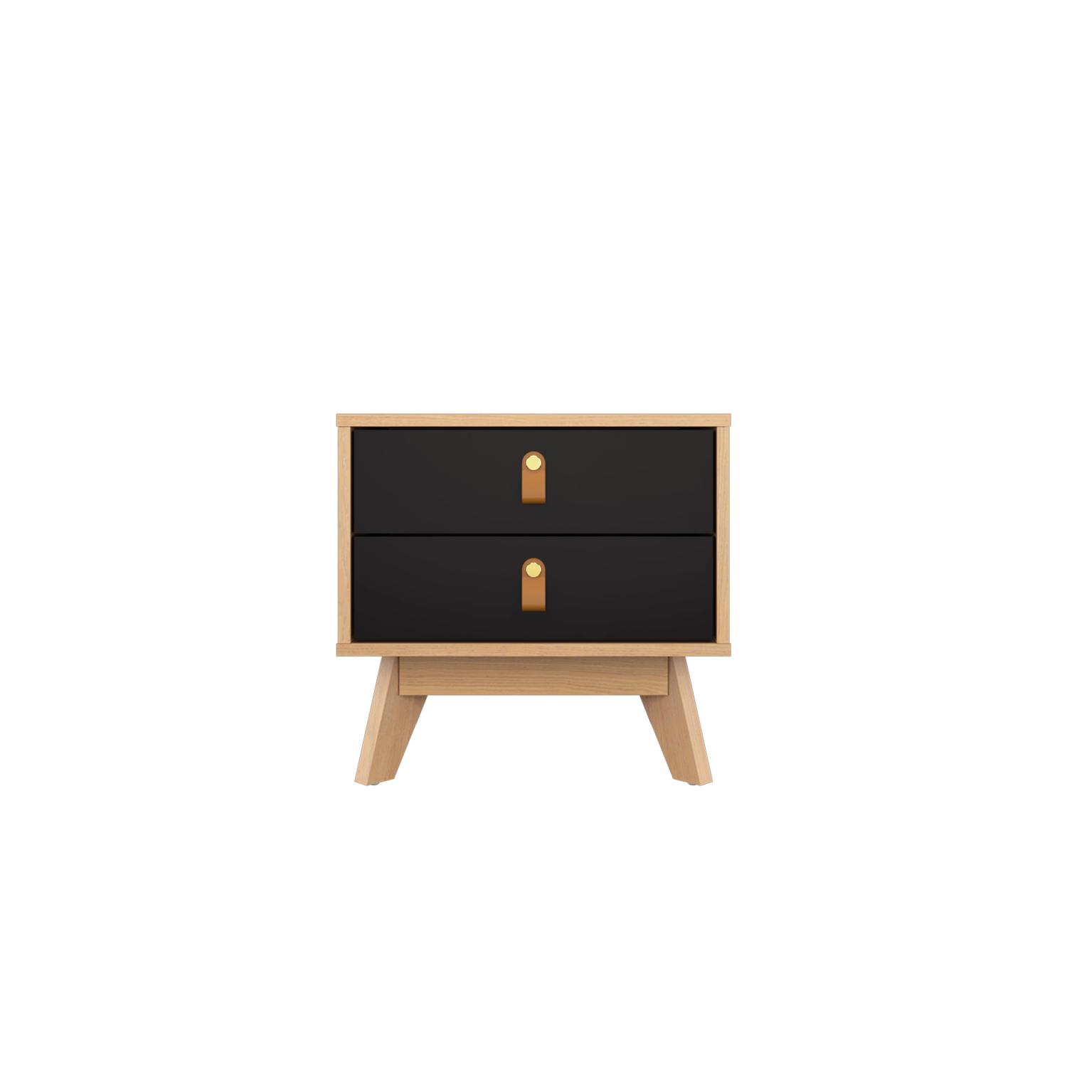 1.3FT Xavier Series Side Table with 2 Drawers-HMZ-FN-ST-X4840-BK – KitchenZ