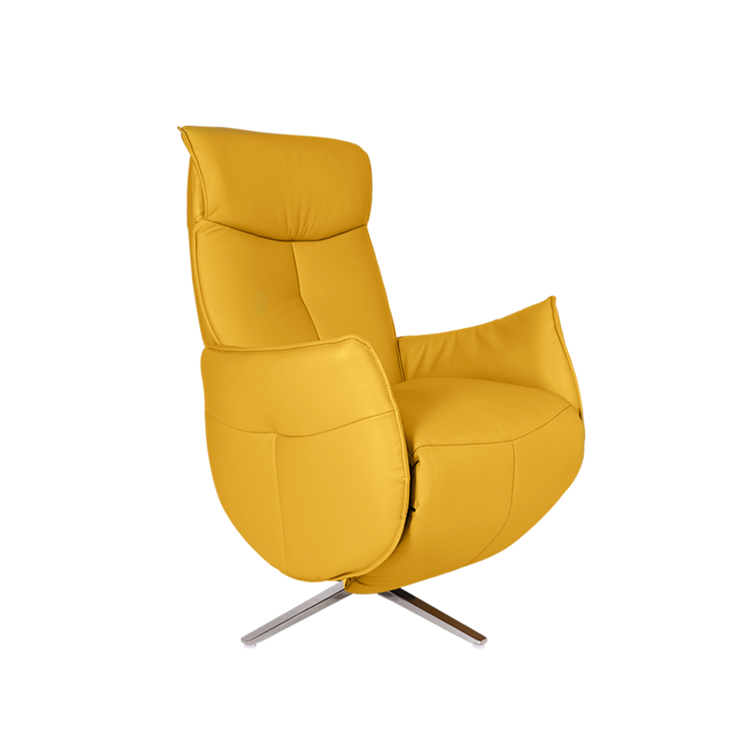 (FREE Shipping) Anita Leather and PU Leather Ergonomic Leisure Chair-H – KitchenZ