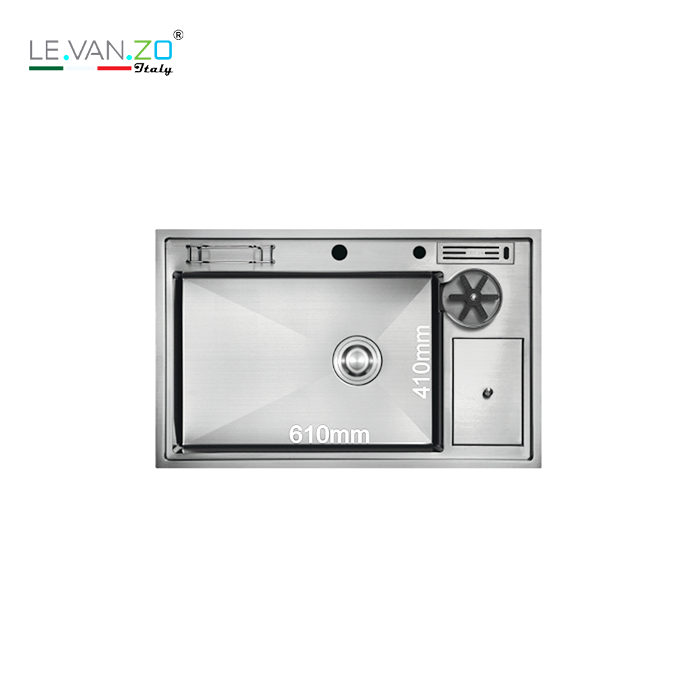 LEVANZO Volcano Texture Korea Sink Series 304 Stainless Steel Kitchen ...
