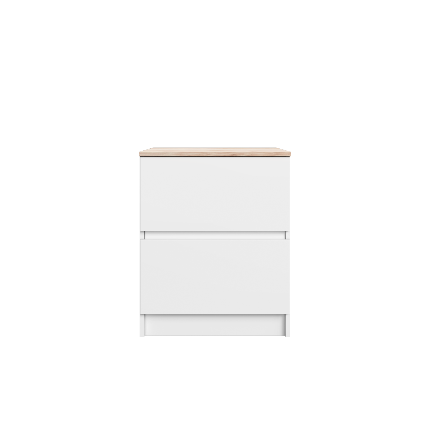 Alona Series Side Table Full Melamine - M7804-LH+WT – KitchenZ
