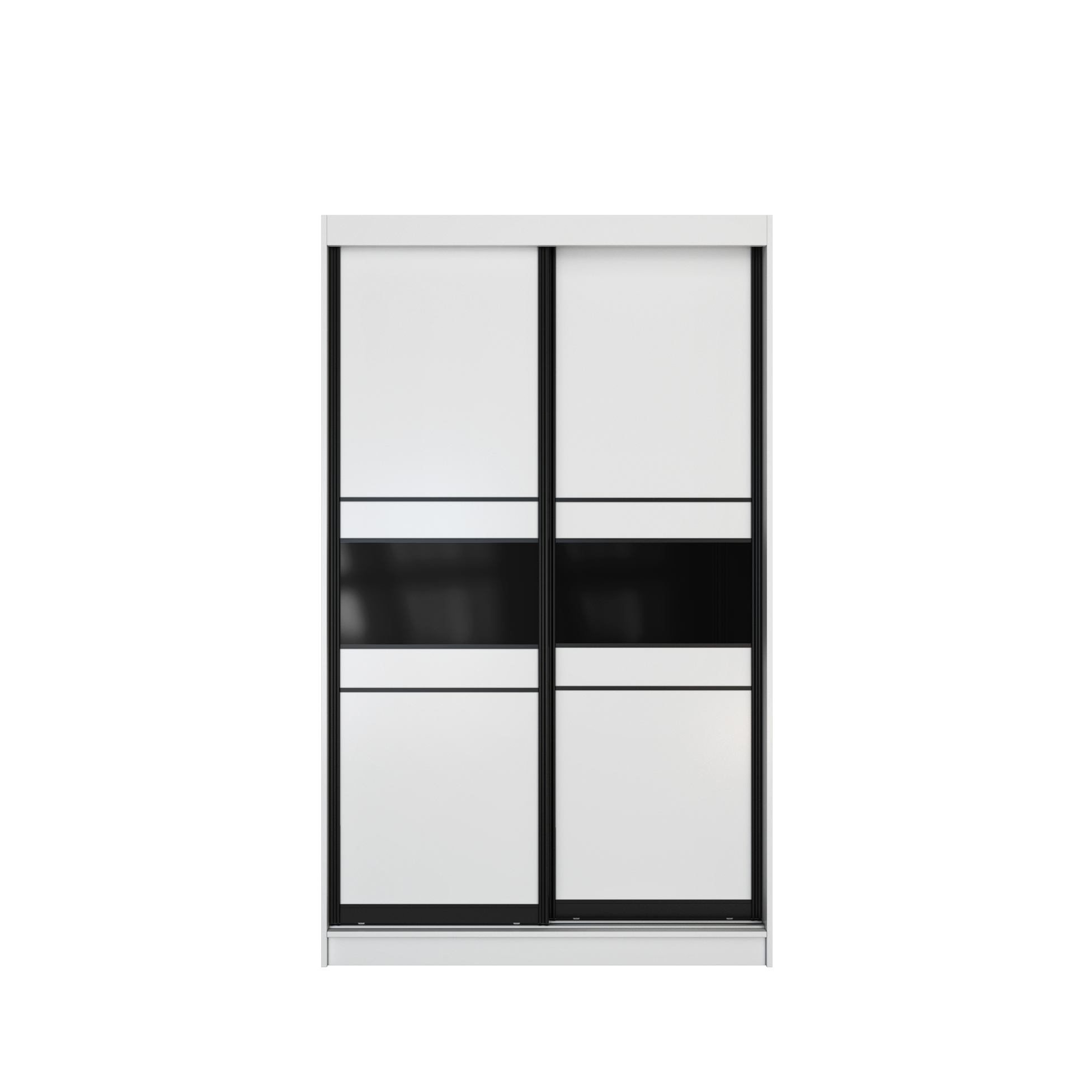 [FREE SHIPPING & FREE INSTALLATION] H200cm 4Ft Sliding Door Wardrobe 2 ...
