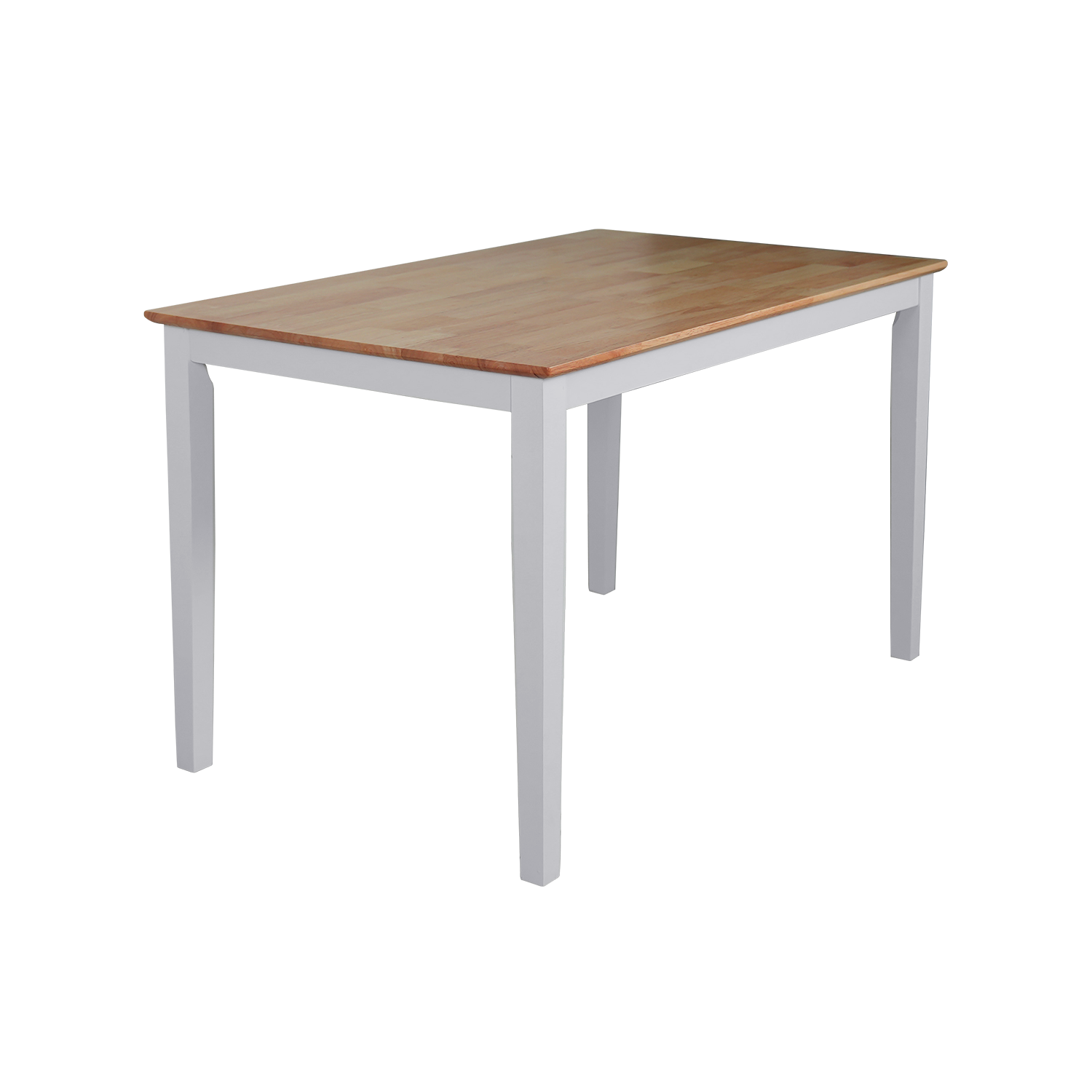 (FREE Shipping) 4FT/5FT Modern Dining Table / Solid Wood Dining Table ...