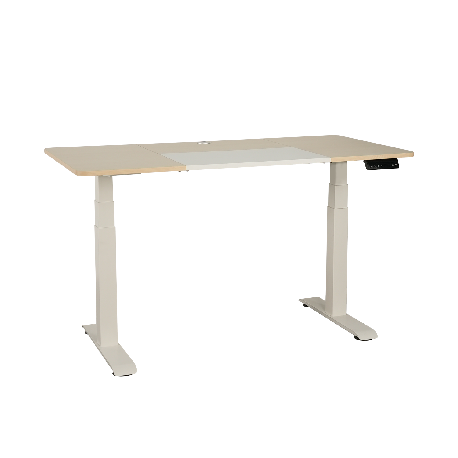 (EM) 120CM / 140CM Smart Lifting Motorized Office Desk / Electric Lift ...