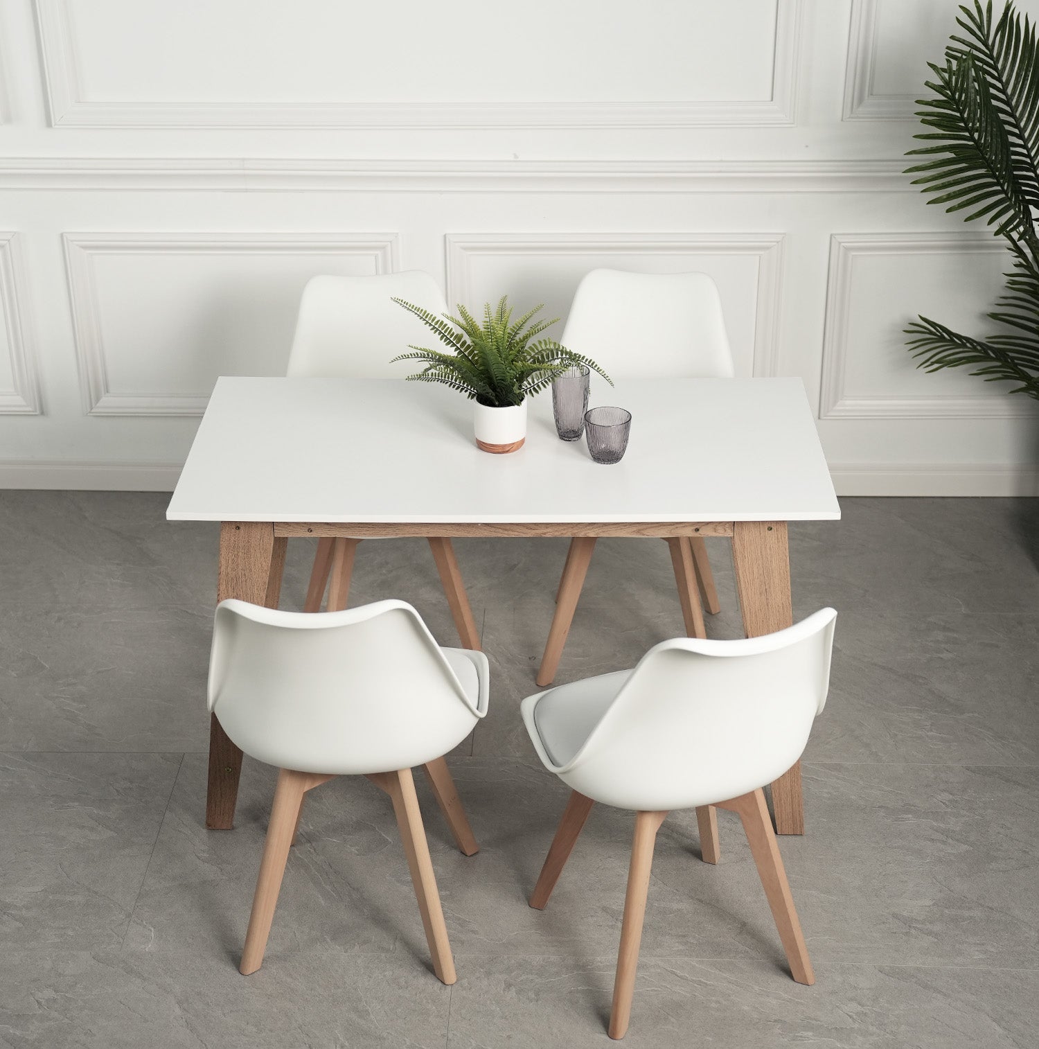 4 People Seater Simona Series Dining Table / Dining Set / 1 Dining Tab ...