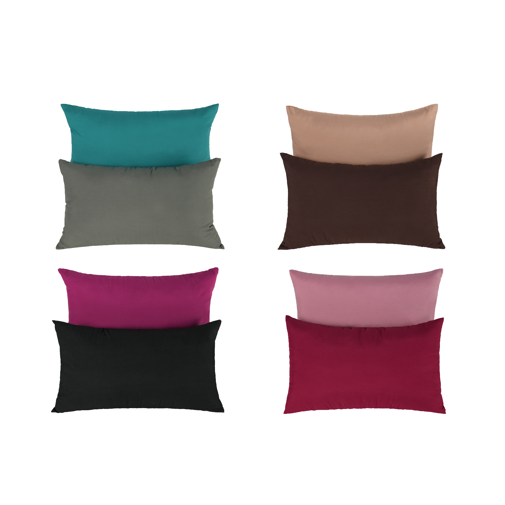 (EM) Kun New Colors Series Lumbar Pillow Supportive Pillow (30cm x 50c ...